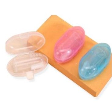 Fingertip Tooth and Gum Massager, One
