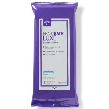 ReadyBath Fresh Bathing Wipes Unscented 8Ct