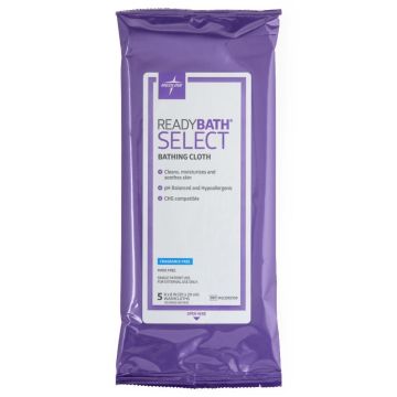 ReadyBath Fresh Bathing Wipes Unscented 8Ct