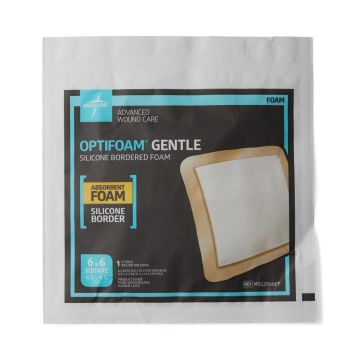 Optifoam Gentle EX Silicone/Foam Dressing 4x4 10Ct
