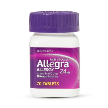 Fexofenadine 24-Hour Allergy Relief Tablet 30Ct