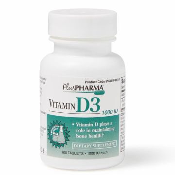 21st Century Vitamin D3 Tablet 125mcg (5000IU) 110Ct