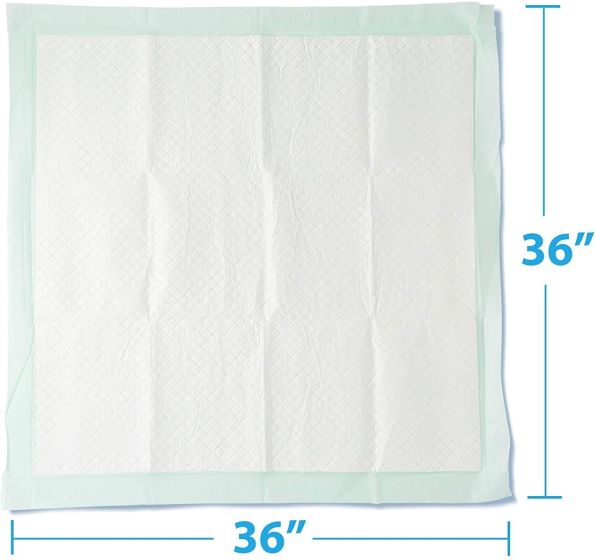 Medline Disp Fluff/Polymer Underpad Deluxe 36x36 50Ct