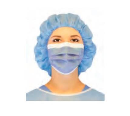 PremierPro Antifog Surgical and Isolation Mask with Ear Loops 50Ct