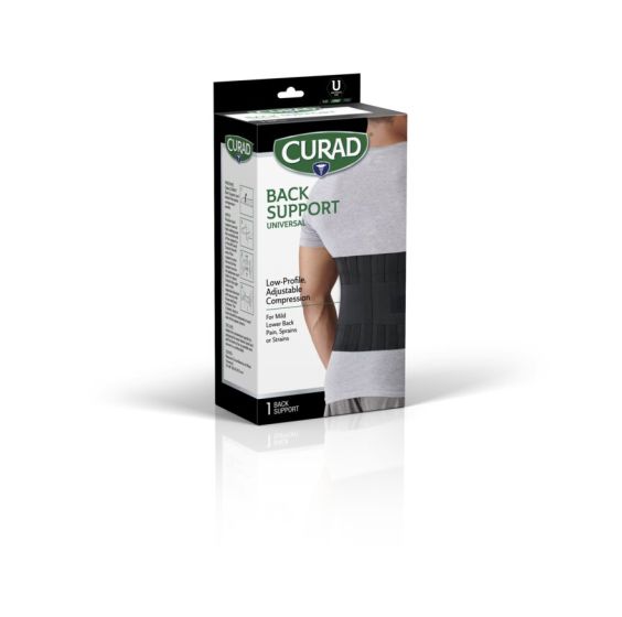 CURAD Universal Back Supports 4Ct