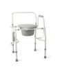 Medline Drop Arm Bedside Commode 350lb 1Ct
