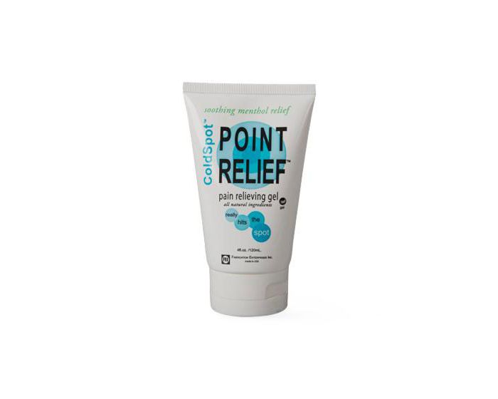 Point Relief ColdSpot Pain Relief Gel 4oz Tube 1Ct