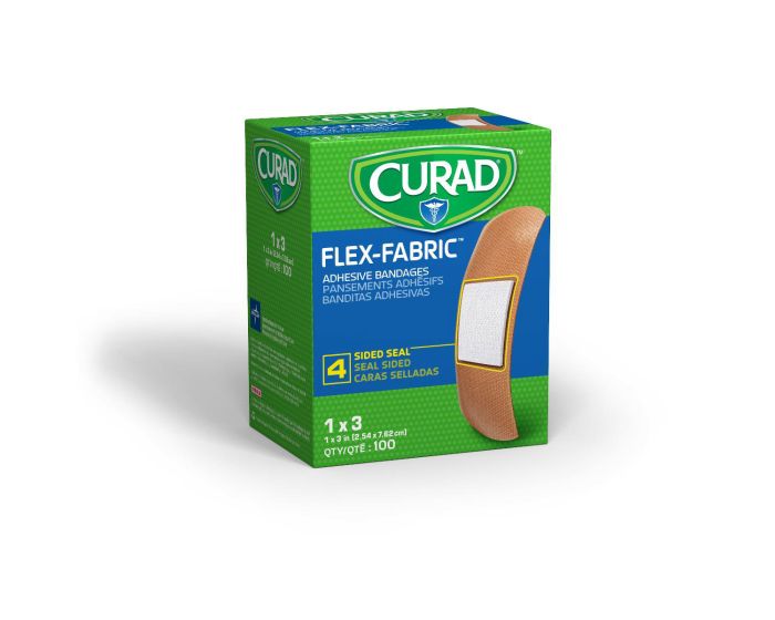 CURAD Flex-Fabric Adhesive Bandages 1x3 1200Ct