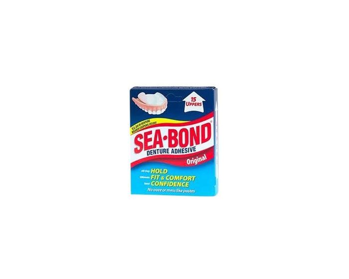 Sea-Bond Denture Adhesive Seal Original Upper 15Ct