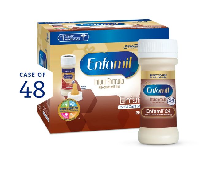 Enfamil 24 Cal Term Feeding Ready to Use Infant Formula 2oz 48/CS