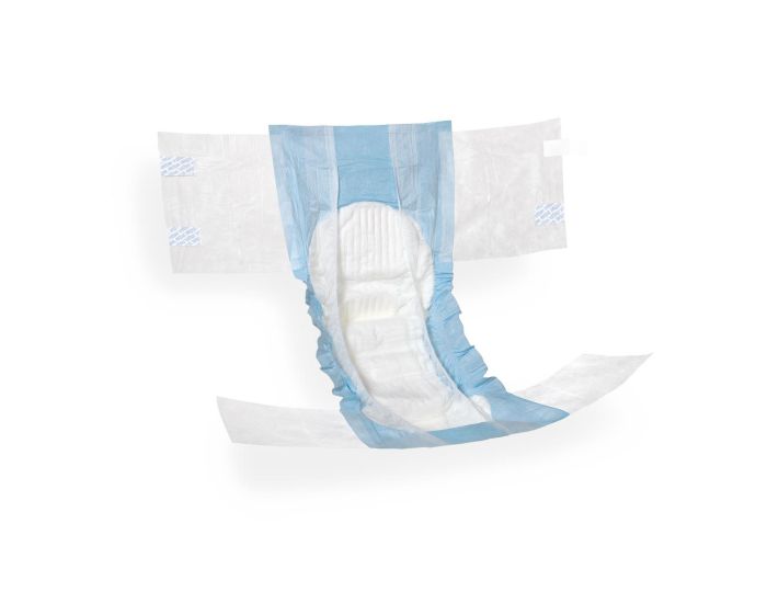 Medline FitRight OptiFit Ultra Disposable Brief L 80Ct
