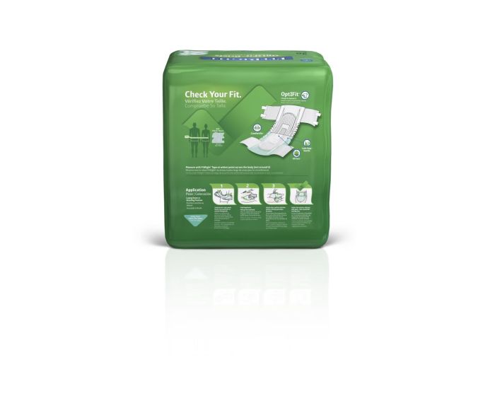Medline FitRight OptiFit Ultra Disposable Brief 2XL 20Ct