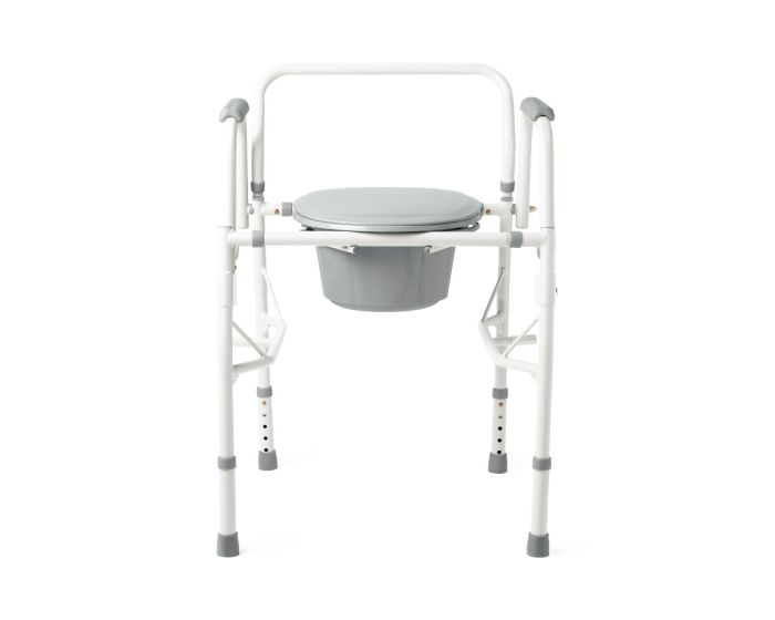 Medline Drop Arm Bedside Commode 350lb 1Ct