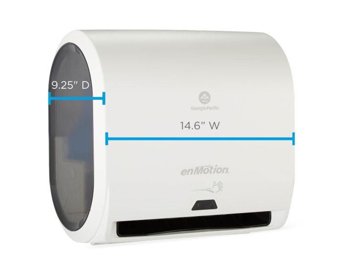 enMotion Impulse Paper Towel Dispenser White 1Ct