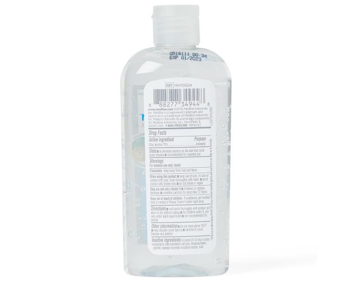 Medline Spectrum Advanced Hand Sanitizer Gel 4oz 1Ct