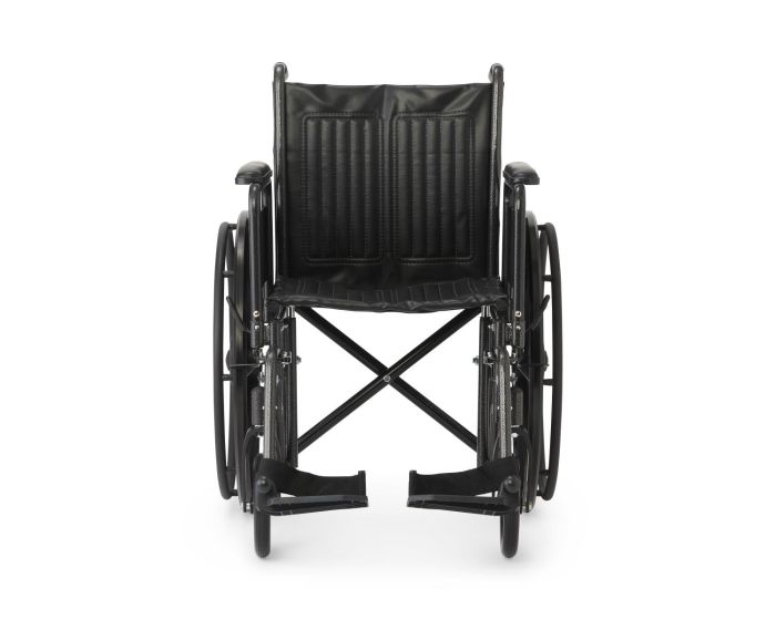 Medline Guardian K1 Wheelchair FL Arm/SA Leg 18in Seat 1Ct