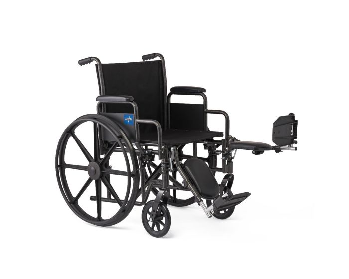 Medline Guardian K1 Wheelchair SA Arm/Elev Leg 20in Seat 1Ct