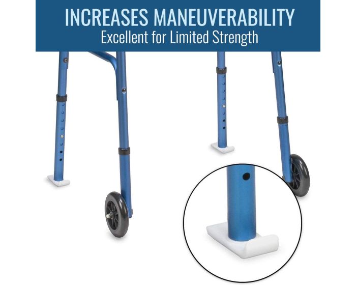 1in Walker Glides 4Ct