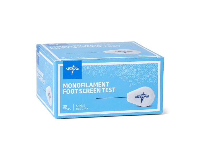 Medline Monofilament Diabetic Foot Screen Test 25Ct