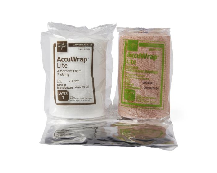 AccuWrap Lite 2-Layer Compression Bandage System 8Ct