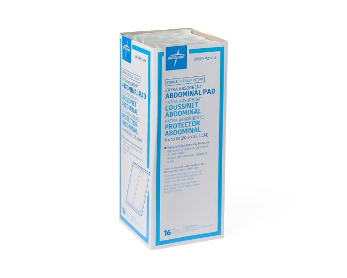Medline Sterile Premium Abdominal Pad 8x10 360Ct