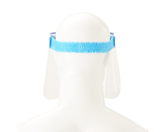 Medline Full Disposable Face Shield with Foam Top 1Ct