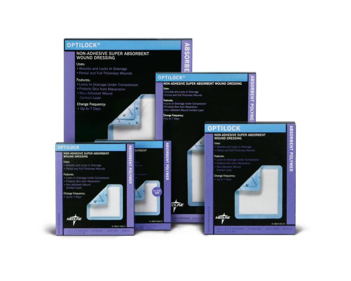 Medline OptiLock Absorbent Polymer Dressings - Shop All