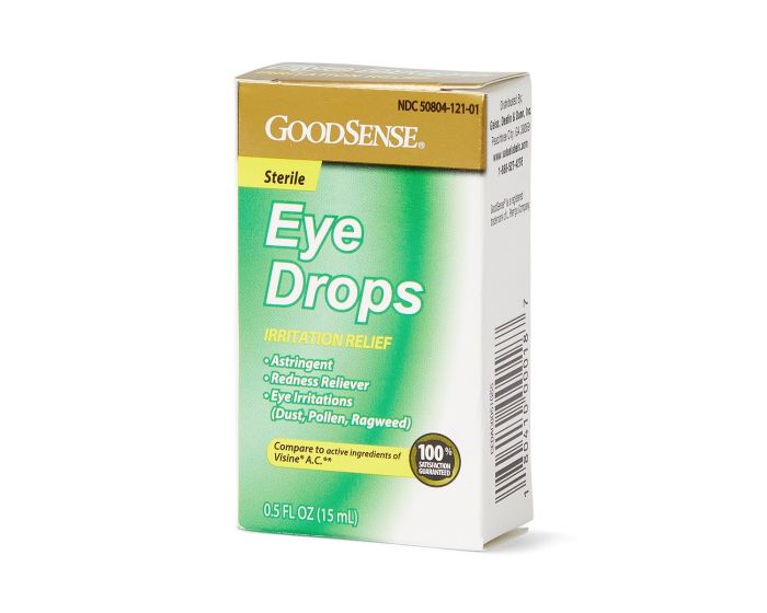 GoodSense Irritation Relief Eye Drops 15 mL 1Ct