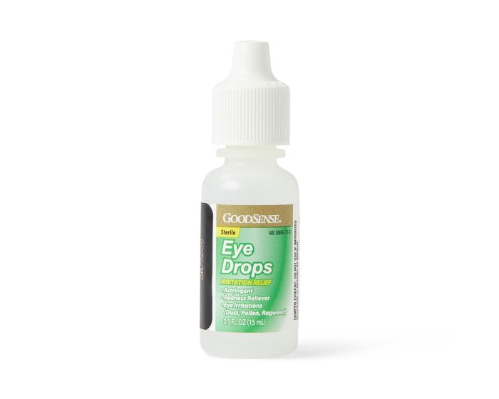 GoodSense Irritation Relief Eye Drops 15 mL 1Ct