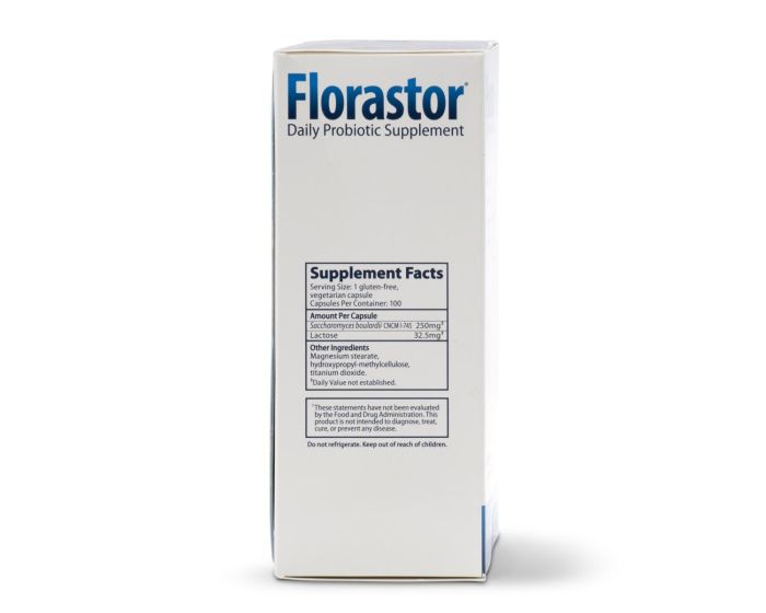 Florastor Daily Probiotic Supplement 250mg 100Ct
