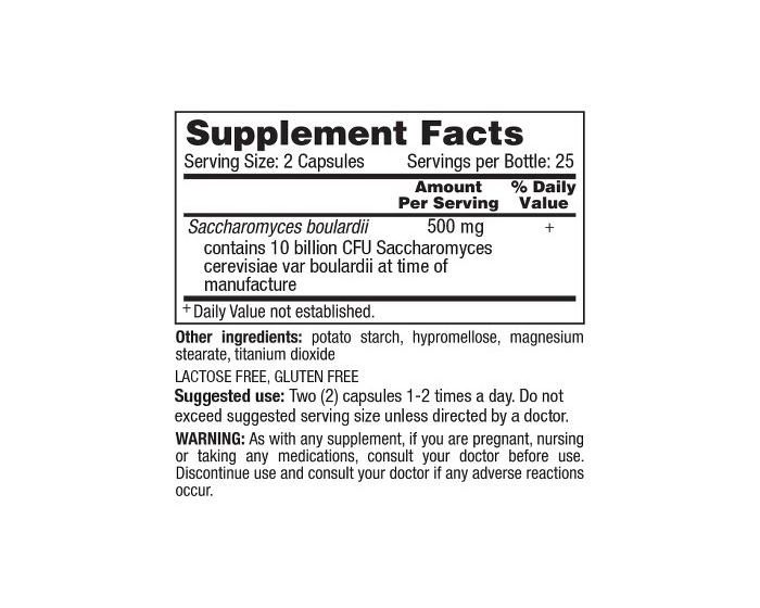 GeriCare Oral Probiotic Capsule 250mg 50Ct