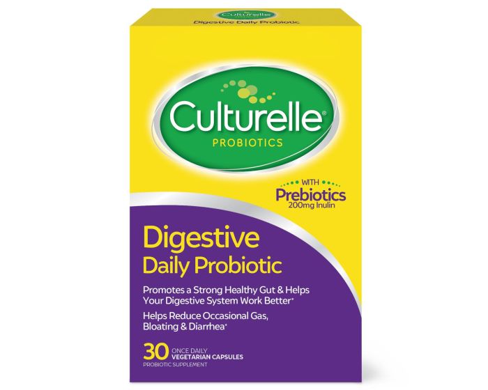Culturelle Digestive Health Probiotic 30Ct