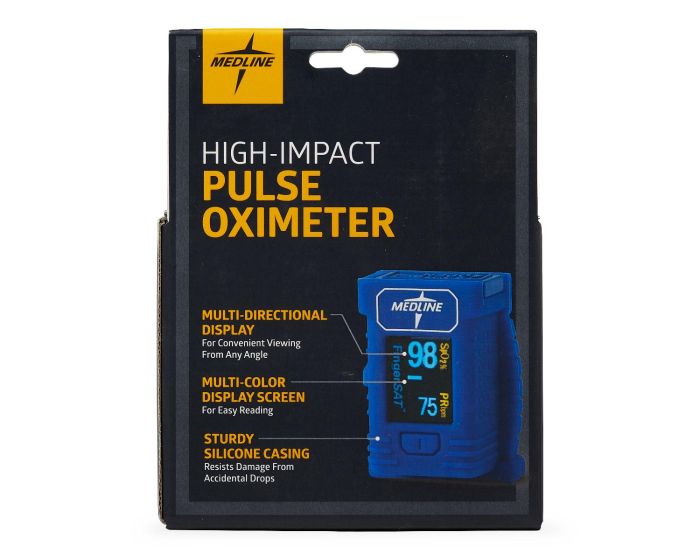 Medline High-Impact Finger Pulse Oximeter 1Ct