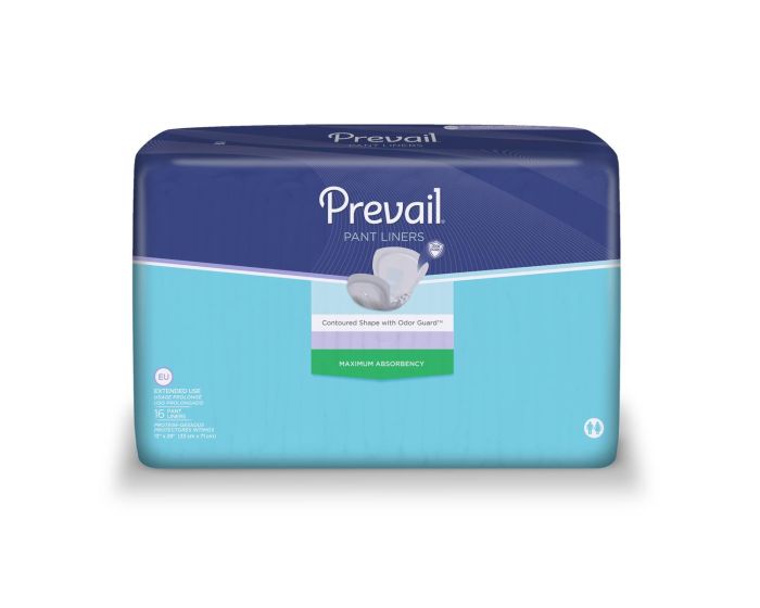 Prevail Overnight Incontinence Pant Liner Maximum Absorbency 13in x ...