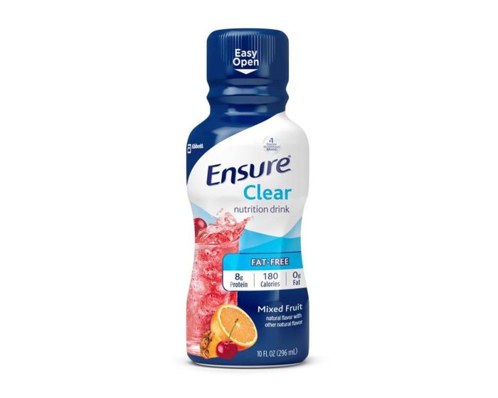 Ensure Clear Nutritional Oral Supplements 10oz 12Ct