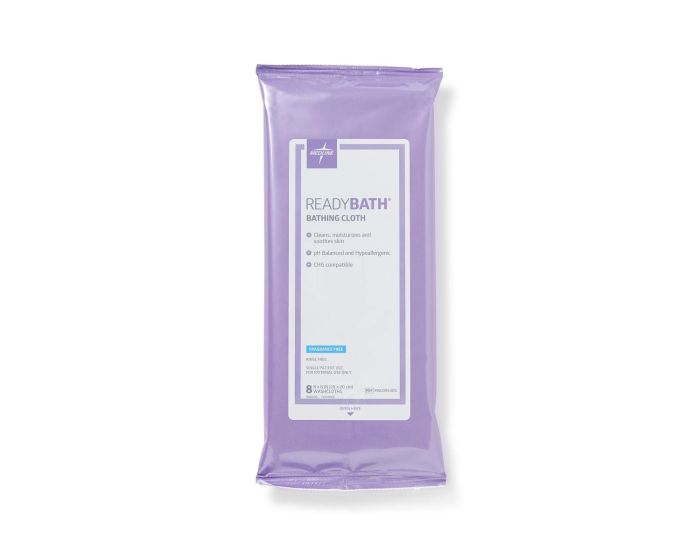 ReadyBath Bathing Wipe Unscented 240Ct