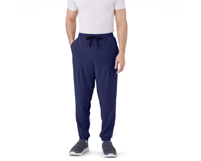 AVE - Doyer Men's 3 Pocket Scrub Jogger Pants, Navy, Size M, Style 4744