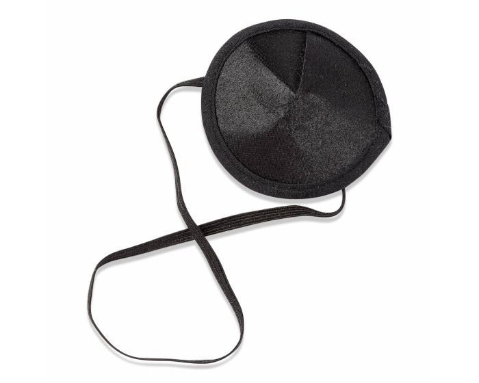 Medline Adult Concave Eye Patche 2.75in x 2.75in Black 6Ct