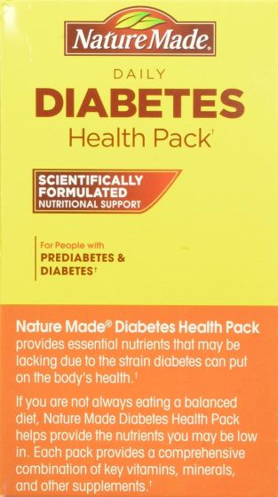 Nature Made Diabetes Health Pack 30Ct