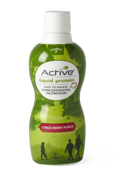 Medline Active Liquid Protein Berry 30oz 4Ct