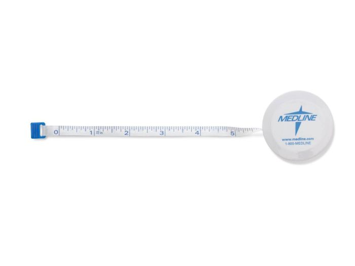 Medline 72in Retractable Cloth Measuring Tape 6Ct