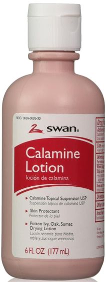 Calamine Lotion, 6 oz. Bottle, One