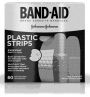 Band-aid Tru-Stay Plastic Adhesive Bandages 0.75in x 3in 60Ct