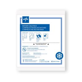 Medline Standard Instant Cold Pack 5x6 Single Use 1Ct