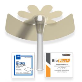 Total Fit Acute External Catheter + Wipes 3Pc 1Ct