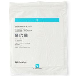 EasiCleanse Bath Washcloth, No Rinse, 5 Cloths/Pack, Case of 20 Packs ...