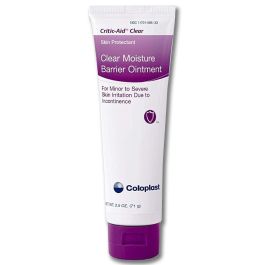 Critic-Aid Clear Barrier Cream, 2.5 oz. Tube, Case of 12