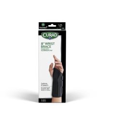 CURAD Foam Wrist Splints with Aluminum Stay and Microban L/XL 1Ct