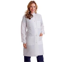 Womenfts Protective Barrier Lab Coat with Pockets, ResiStat Static and ...