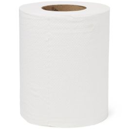 Standard Paper Towel Roll, White, 10in x 800ft, Case of 6 Rolls